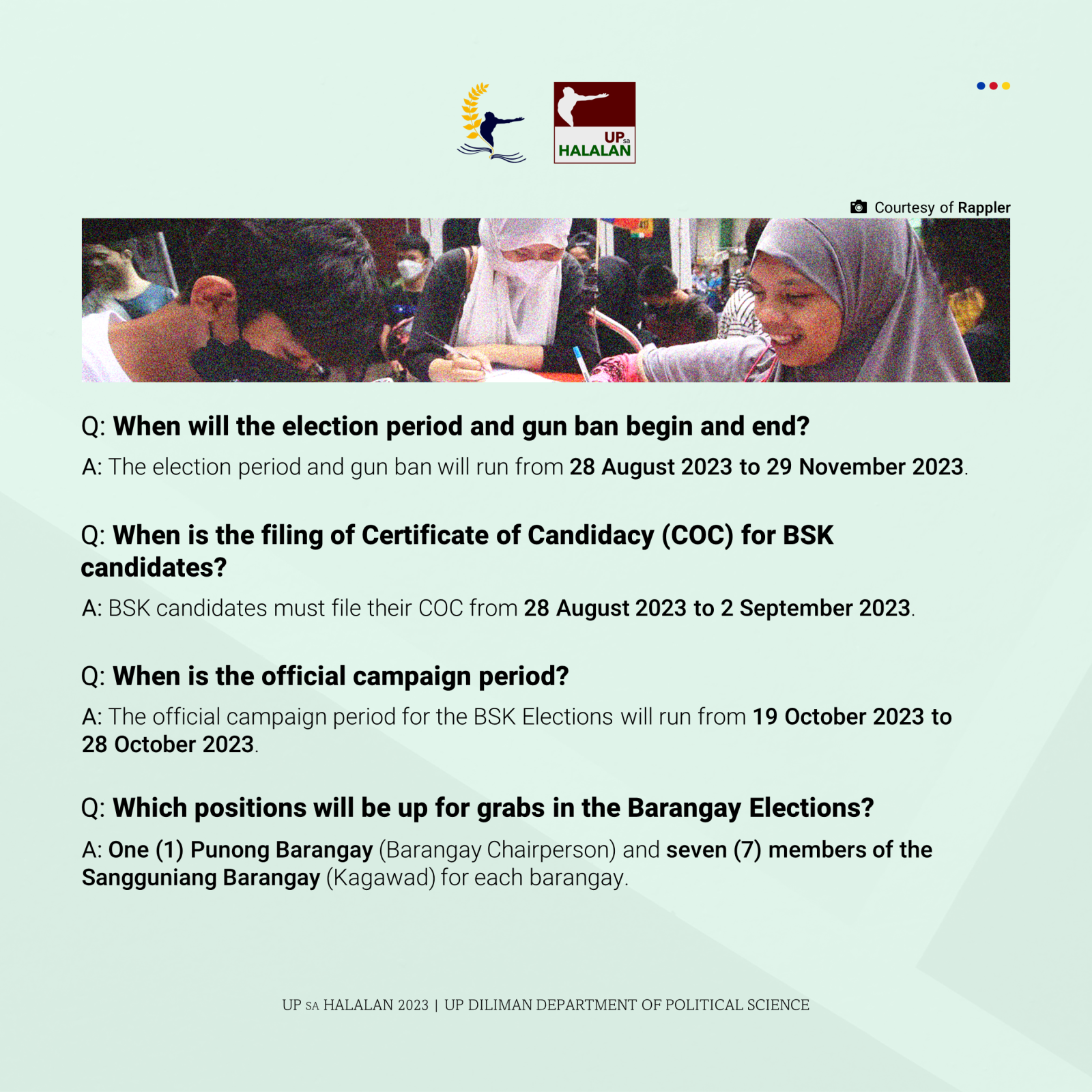 FAQs on the 2023 Barangay and Sangguniang Kabataan Elections – UP sa ... FAQs on the 2023 Barangay and Sangguniang Kabataan Elections – UP sa ...